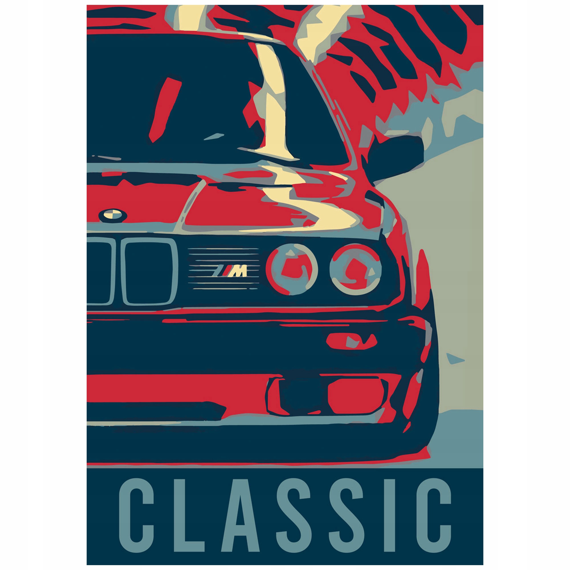 Plakát BMW E30 M3 Pop Art za 403 Kč - Allegro