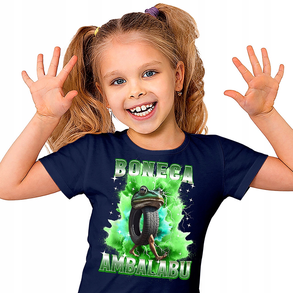 DĚTSKÉ TRIČKO MEMY TIKTOK VIRAL ITALIAN BRAIN ROT BONECA AMBALABU 140 ...