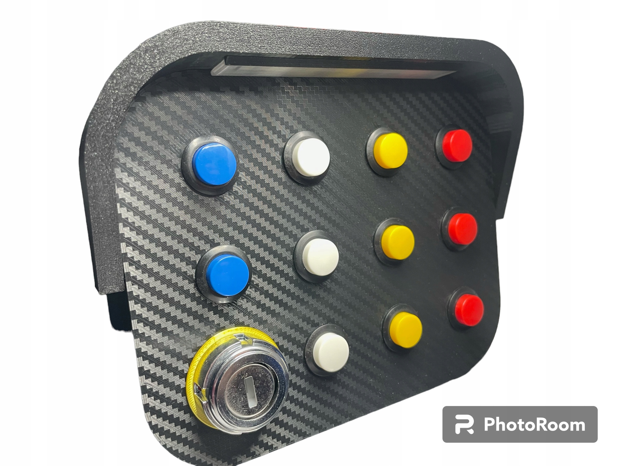 Button Box simulátor Euro Truck + stanice ETS ATS Podsvícený panel ...