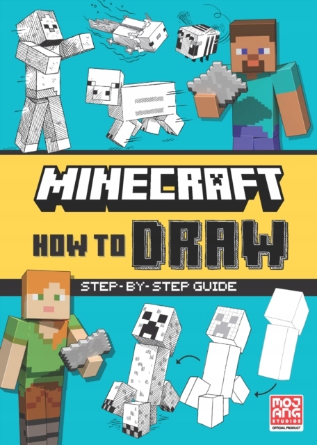 Minecraft How to Draw Mojang AB Książki dla dzieci (13495563743) | Allegro