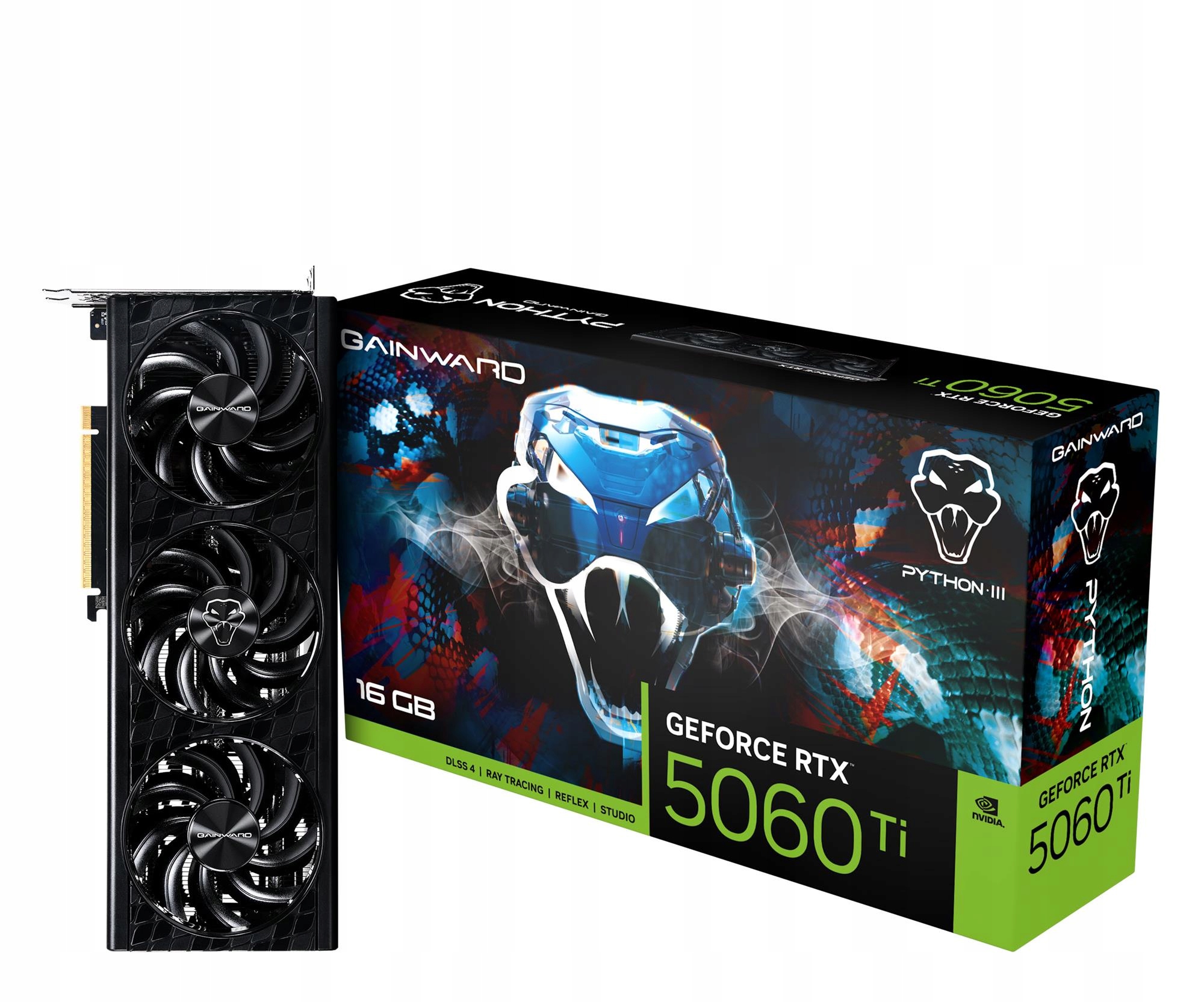 Karta GeForce RTX 5060 Ti 16GB GDDR7 PYTHON III PCIe 5.0 DLSS 4 w Katowice - Sklep, Opinie, Cena ...