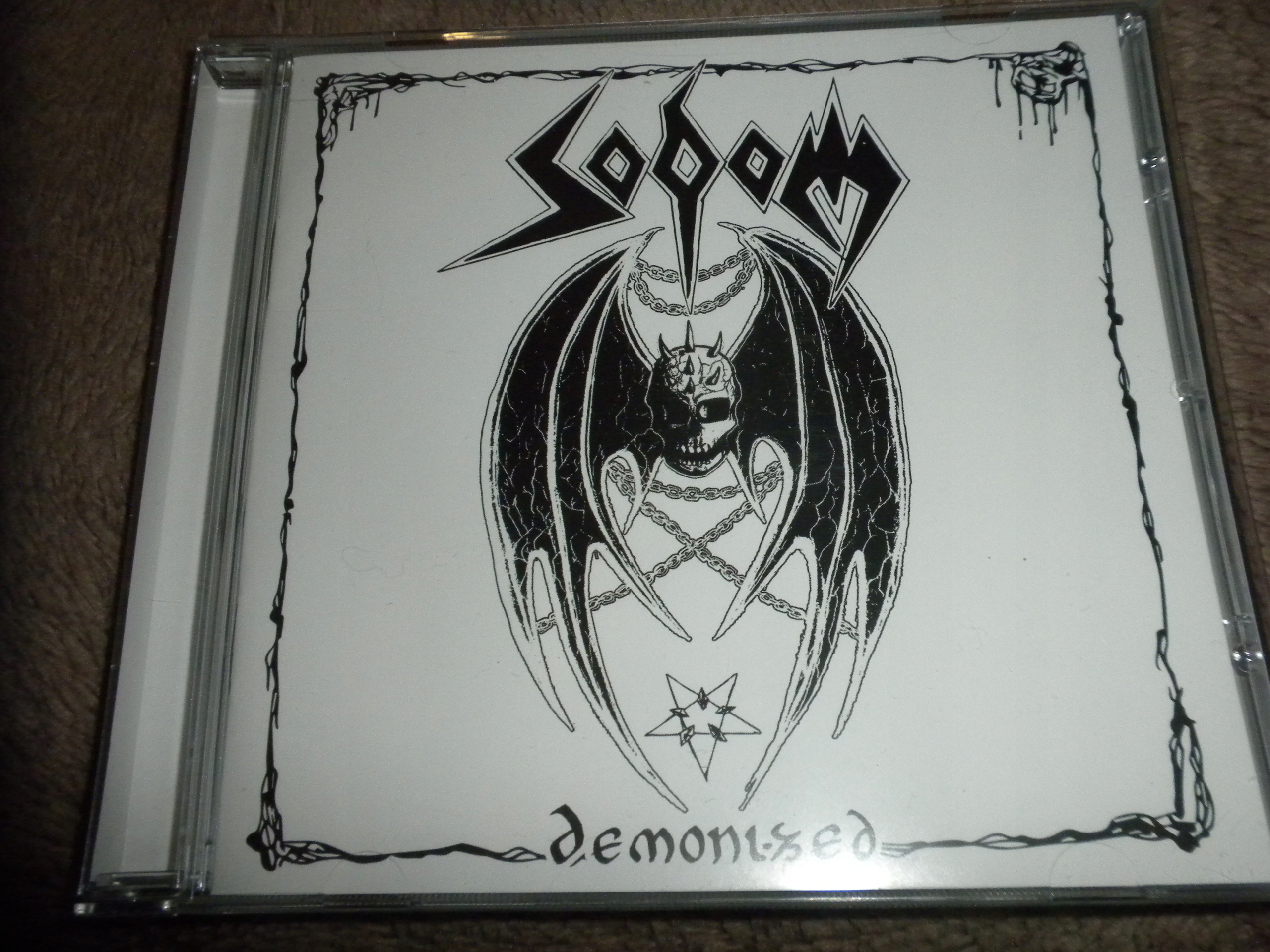 SODOM Demonized RARE iron metallica death kreator 12908535041 - Sklepy ...