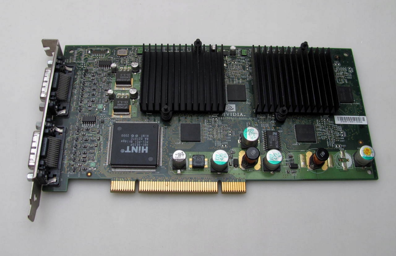 PNY VCQ4400NVS-PB Quadro4 NVS 400 PCI 64MB DDR Quad VINTAGE! w Wrocław ...