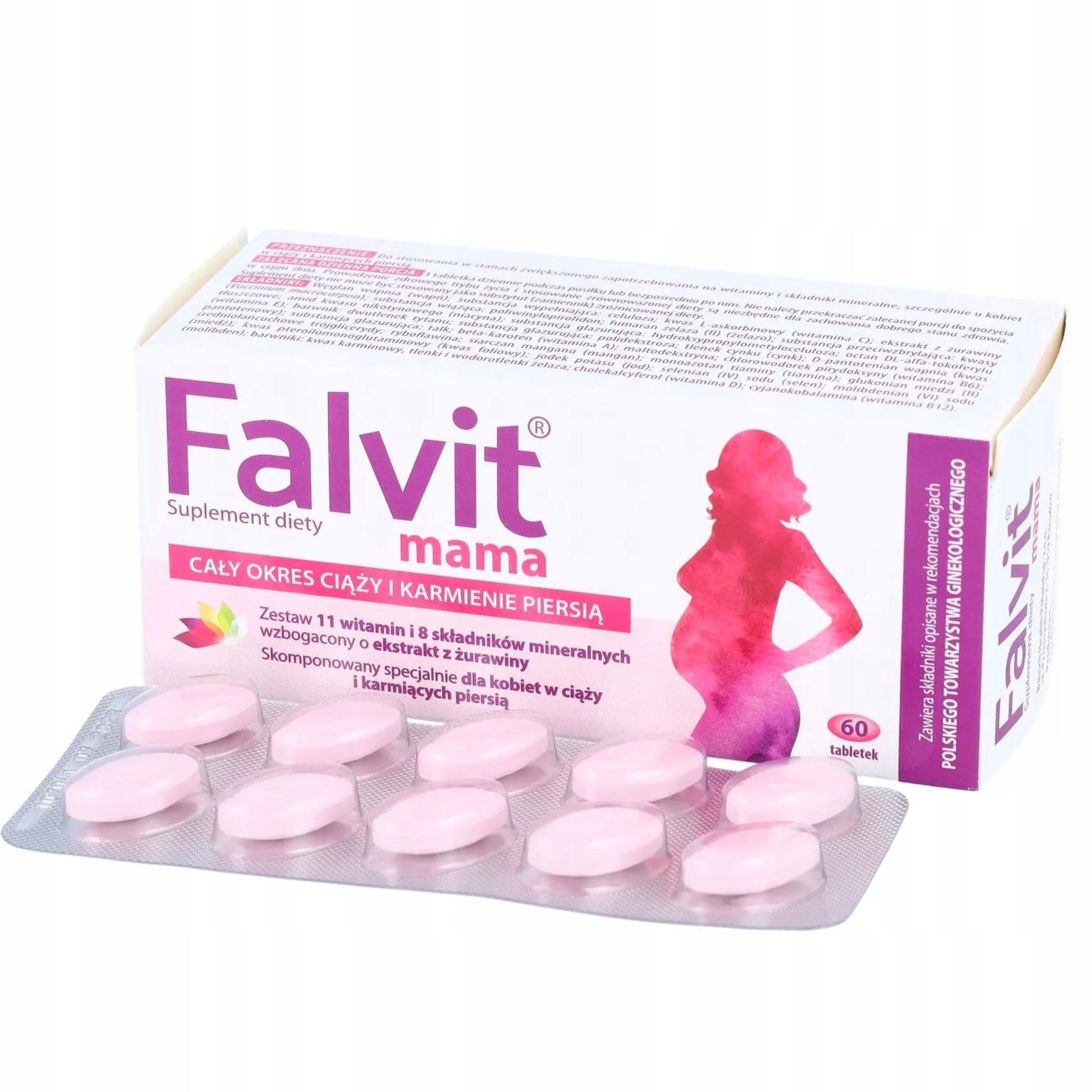 FALVIT MAMA Dla kobiet w ciąży i karmiących 60 tab (5904398320014 ... FALVIT MAMA Dla kobiet w ciąży i karmiących 60 tab (5904398320014 ...