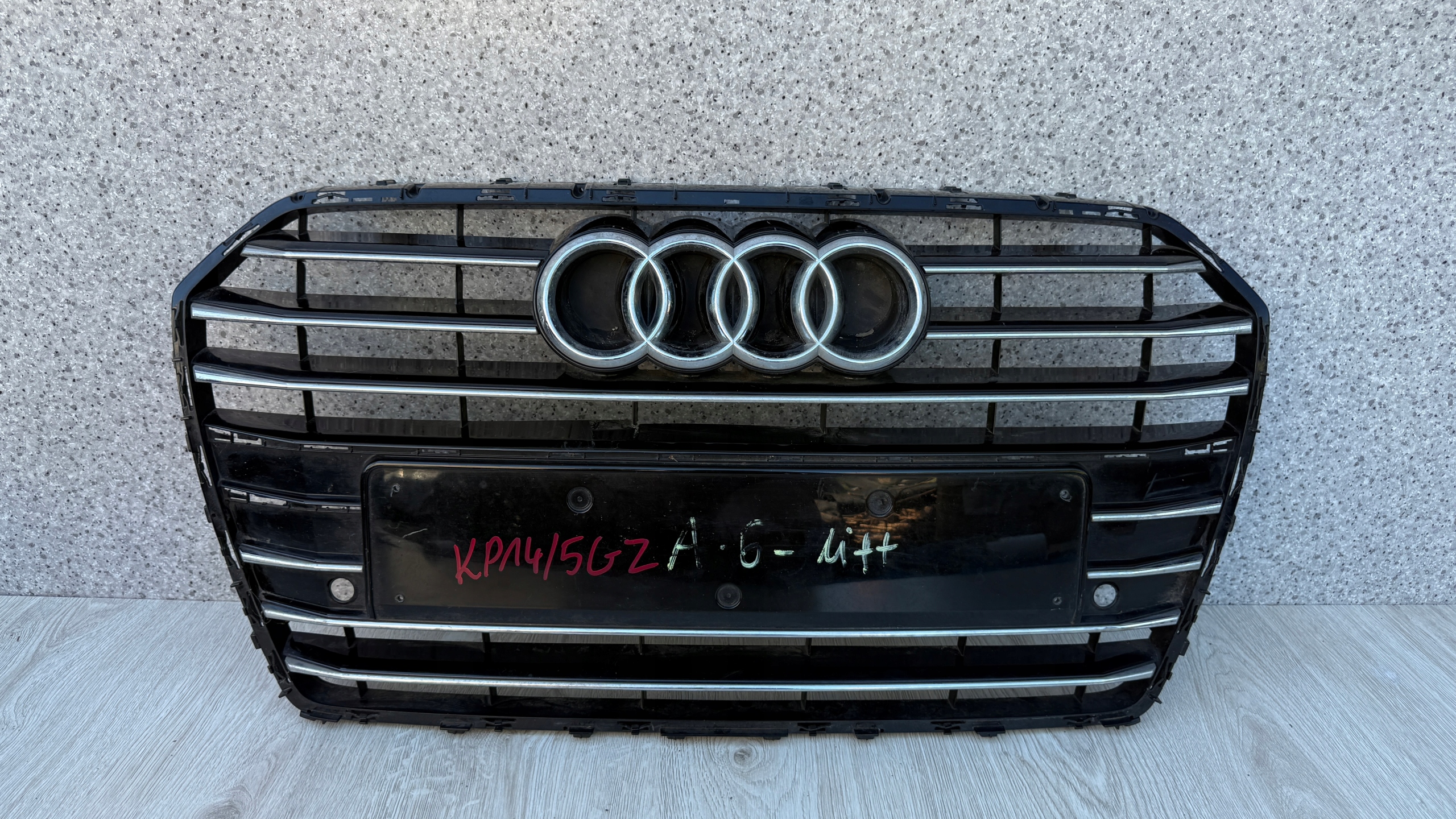 AUDI A6 C7 4G LIFT 14-17 ROK ATRAPA GRILL S-LINE 4G0853651AE KP14/5GZ ...