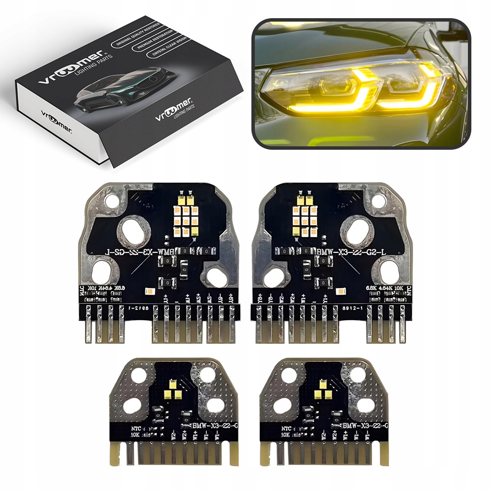 Modul LED DRL CSL pro světlomety BMW X3 X4 iX3 G01 G02 G08 2021+, • Ceny, Recenze - Allegro