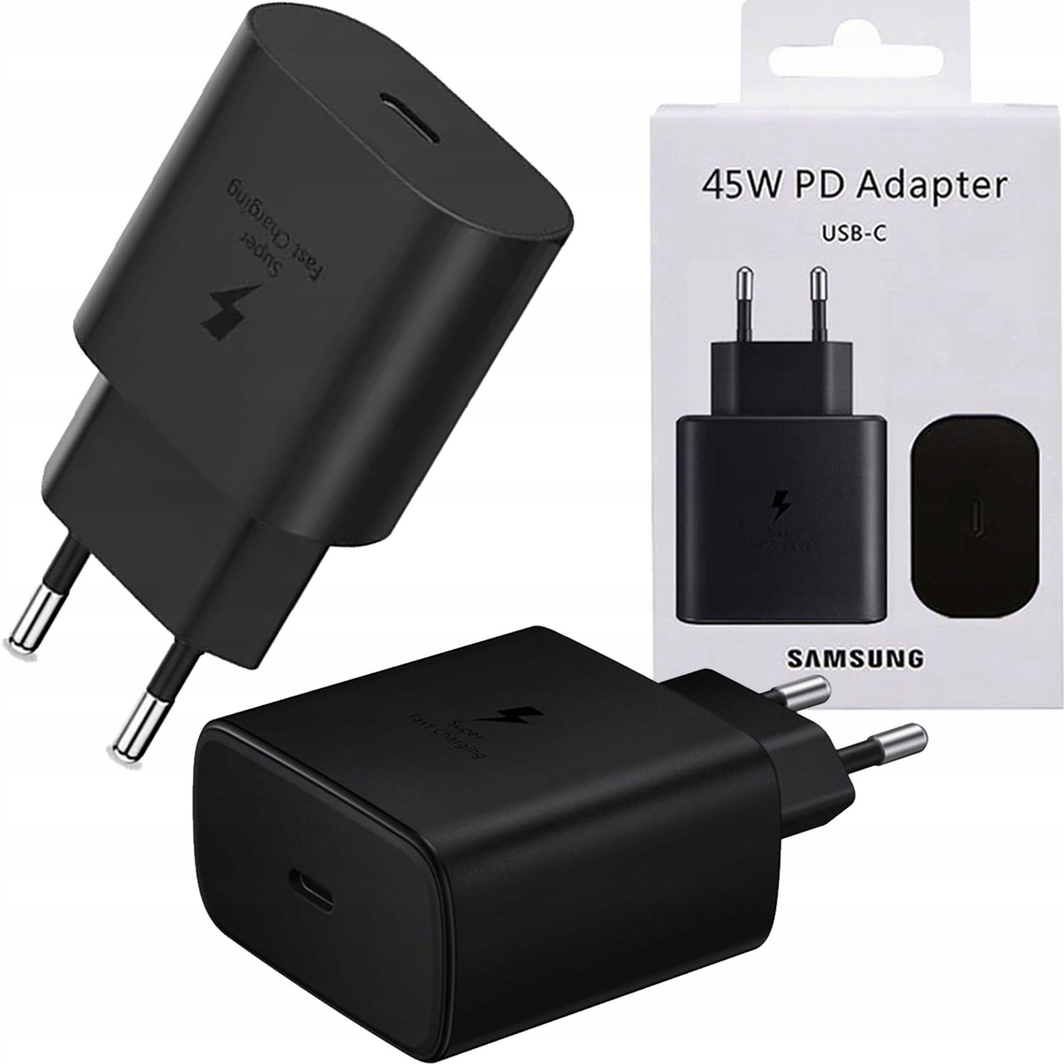 ORG ŁADOWARKA SAMSUNG 45W SZYBKA KOSTKA ADAPTER - Sklep, Opinie, Cena w ...