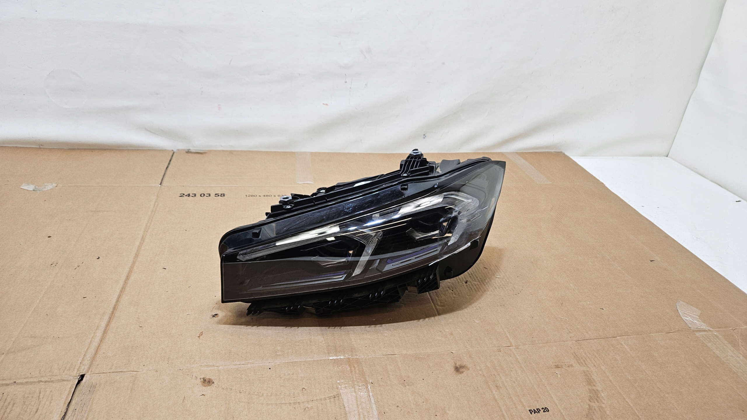 LAMPA PRZÓD PRZEDNIA LEWA BMW 3 G20 G21 LIFT SHADOW LINE 7885065-03 za ...