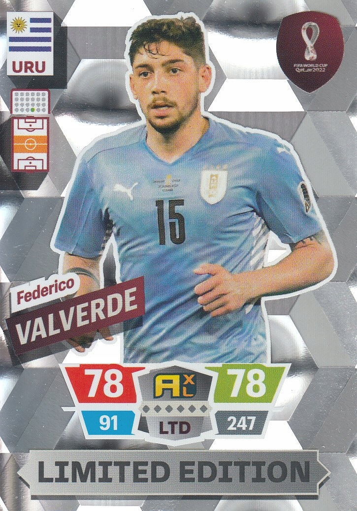 World Cup Qatar 2022 Limited Edition VALVERDE - 12629034538 - Allegro