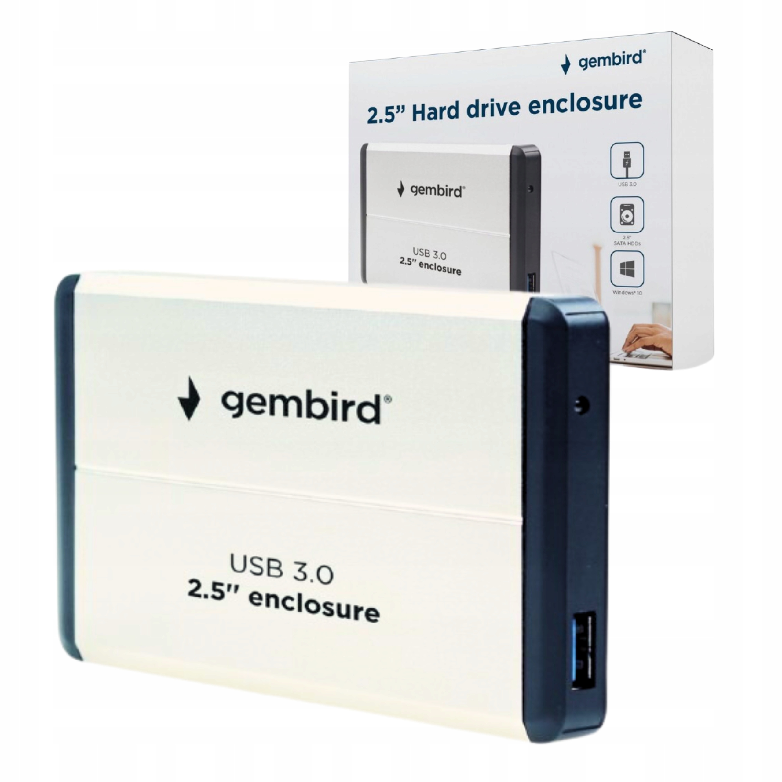 Kryt disku 2,5" Gembird EE2-U3S-2-S - Allegro