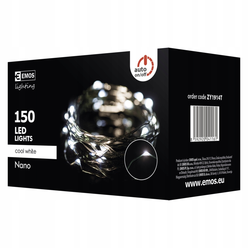 Lampki choinkowe 150 nano LED 15m timer (8592920041161) • Cena, Opinie ...