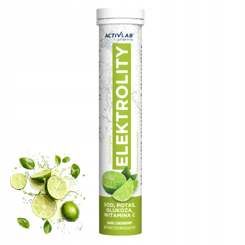 ACTIVLAB ELEKTROLITY NAWODNIENIE SKURCZE ENERGIA POTAS MAGNEZ SIŁA 20 tabl - 5903260904031 ...