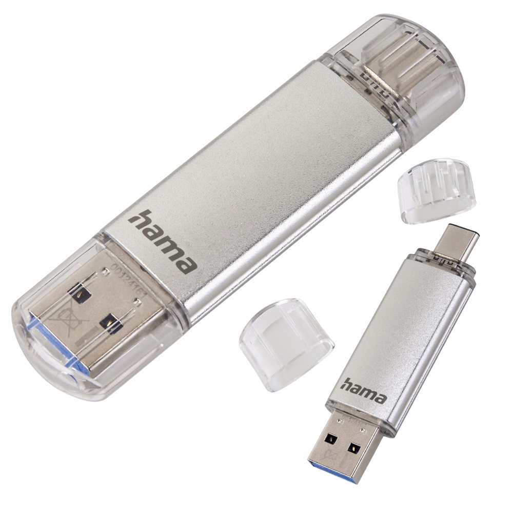 Pendrive Hama C-Laeta 256 GB USB 3.1 typ C srebrny - Sklep, Opinie ...