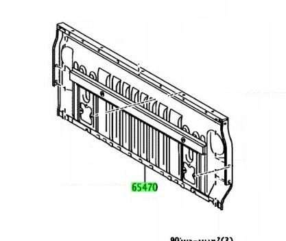 KLAPA TYŁ TYLNA POKRYWA BURTA TOYOTA HILUX 2015- za 3149.99PLN z ...