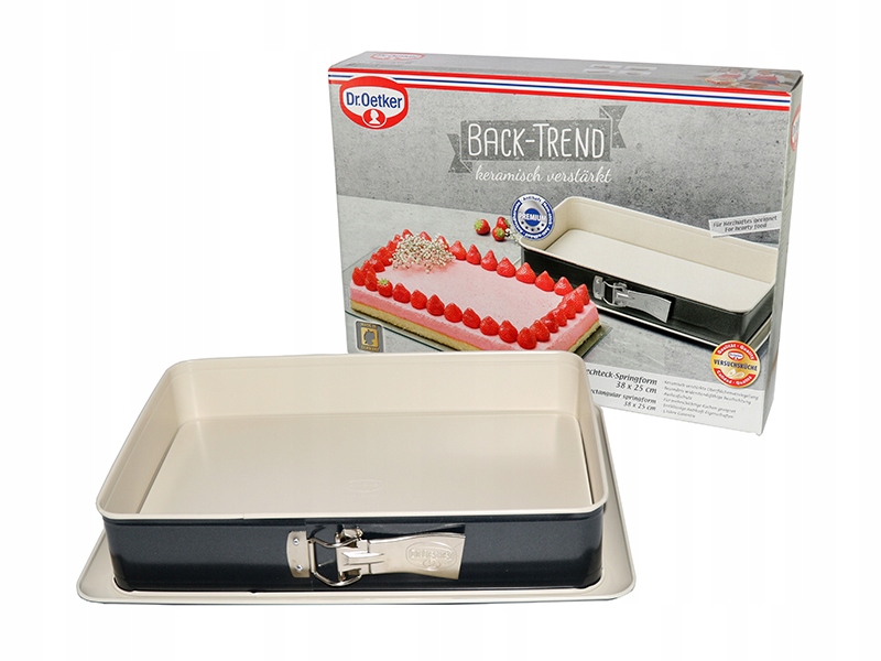 FORMA DO PIECZENIA DO CIAST I MIĘS Z KLAMRĄ DO CIASTA DR.OETKER (4861 ...