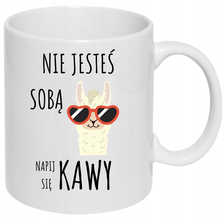 Kubek ceramika 330 ml Śmieszny kubek prezent dla przyjaciółki dziewczyny 18 30 40 50 60 70 ...