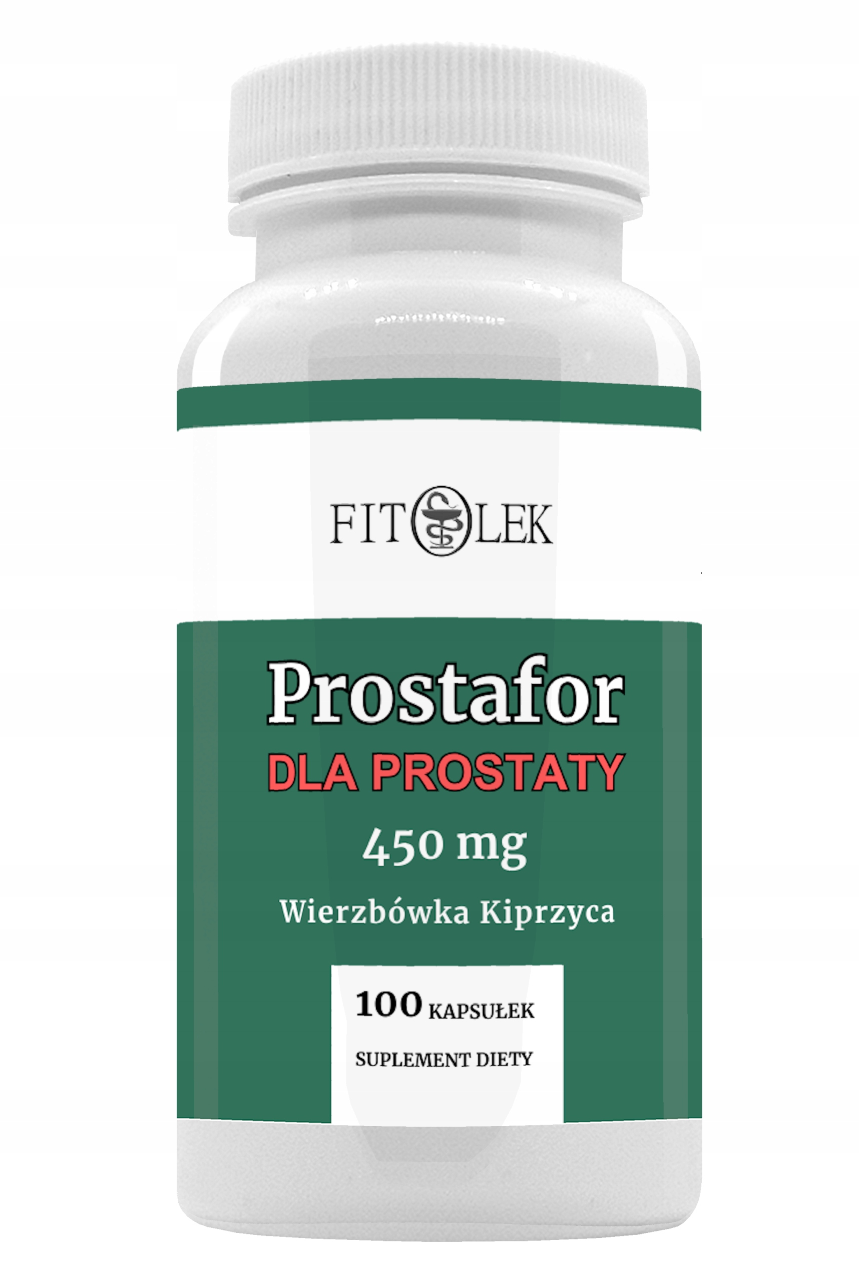 FITOLEK Prostafor 450mg 100 kapsułek Wierzbówka Kiprzyca PROSTATA ...