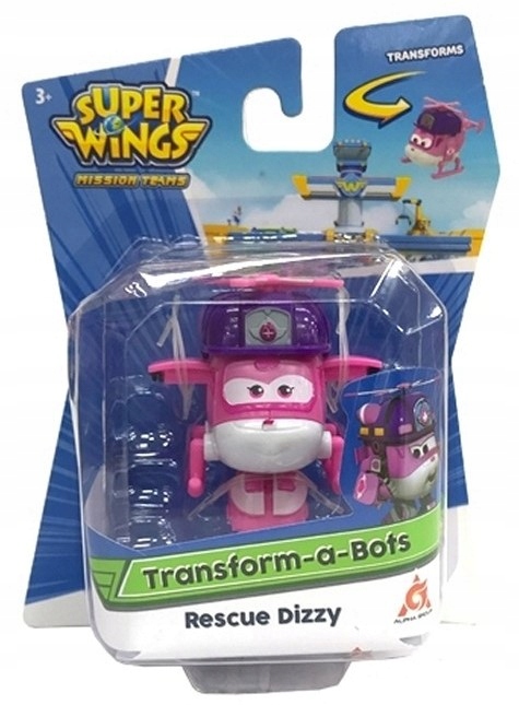 SUPER WINGS SAMOLOT TRANSFORMUJĄCY DIZZY FRUNIA • Cena, Opinie - Allegro