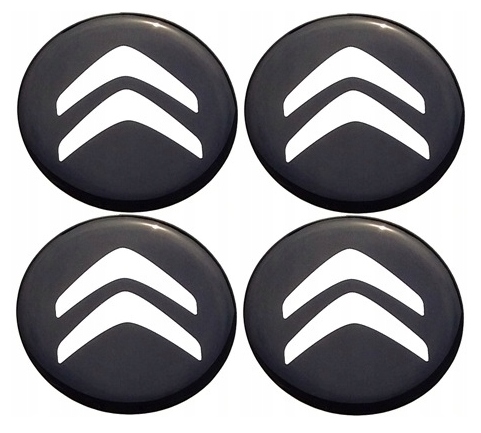 CITROEN 60mm EMBLEMATY NAKLEJKI KOLPAKI ALU FELGI za 16.90PLN z KNURÓW - Allegro - (14404740583)