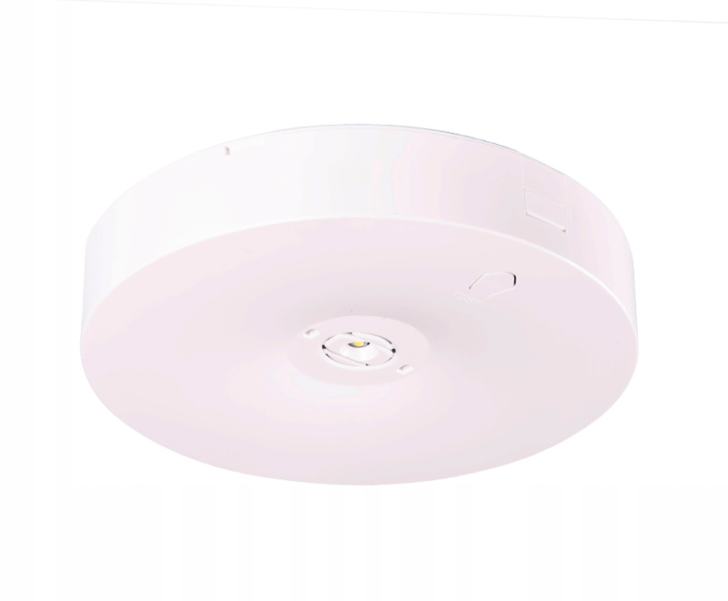 Plafon awaryjny okrągły Intelight biały 4W CNBOP (5904035716033) • Cena ...