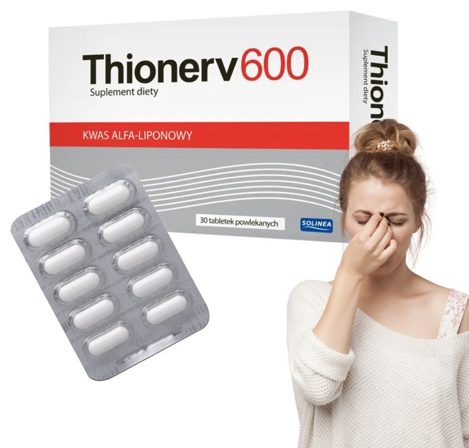 THIONERV 600mg - 30 tabletek (5902768521313) • Cena, Opinie • Pamięć ...