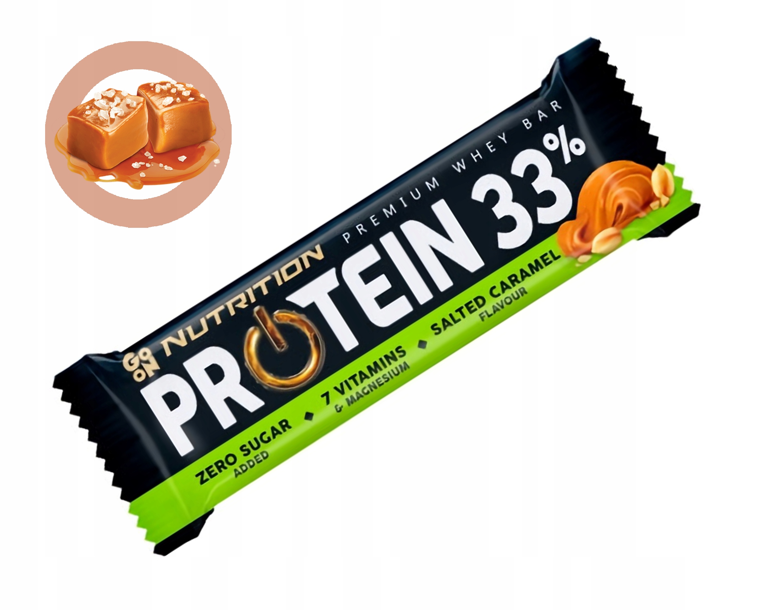 GO ON NUTRITION PROTEIN BAR 33% 50g BIAŁKO BATON 8875218272 - Allegro.pl