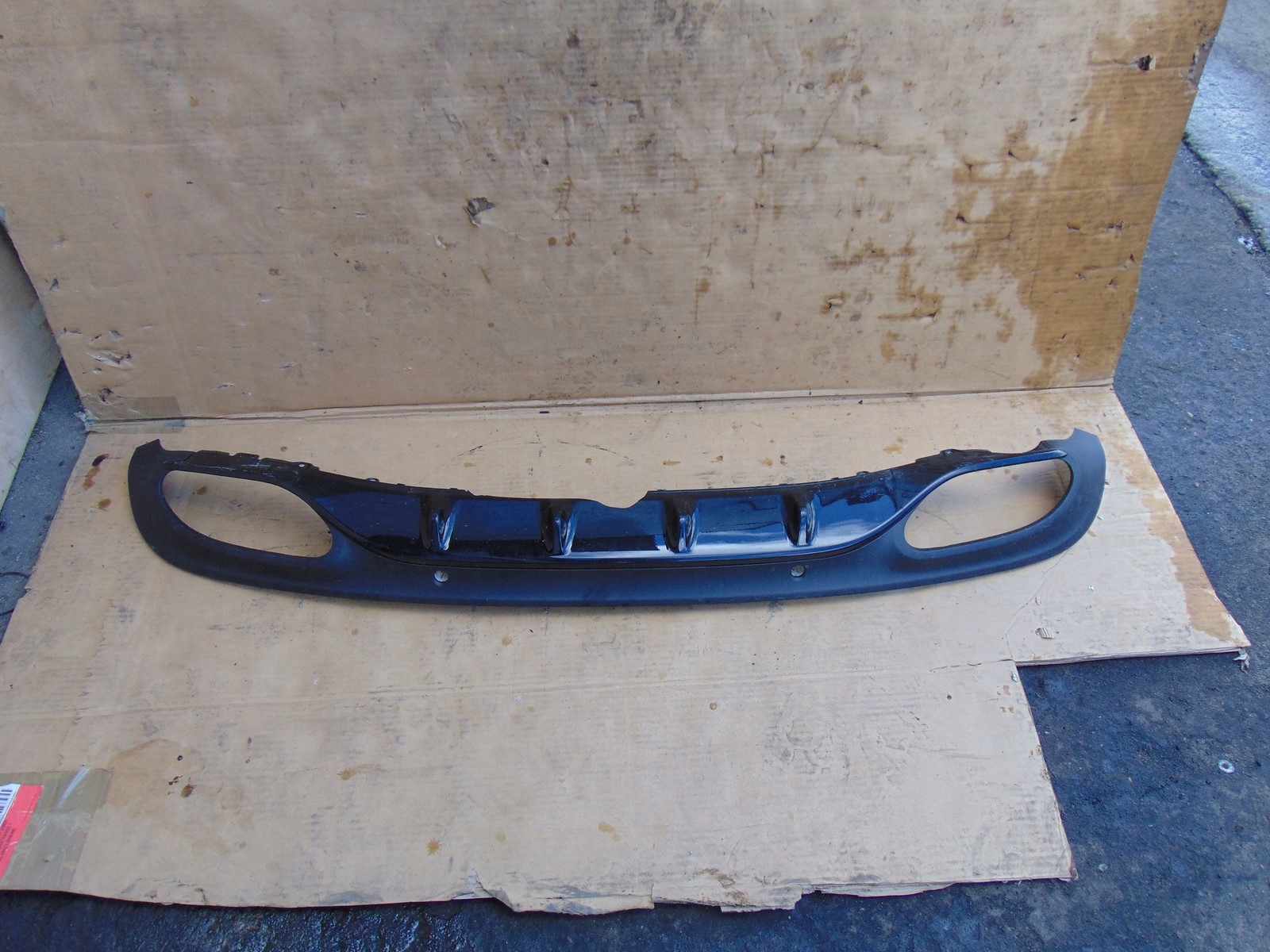 DOKŁADKA SPOJLER ZDERZAKA TYŁ MERCEDES W205 A2058858938 za 200 zł z ...