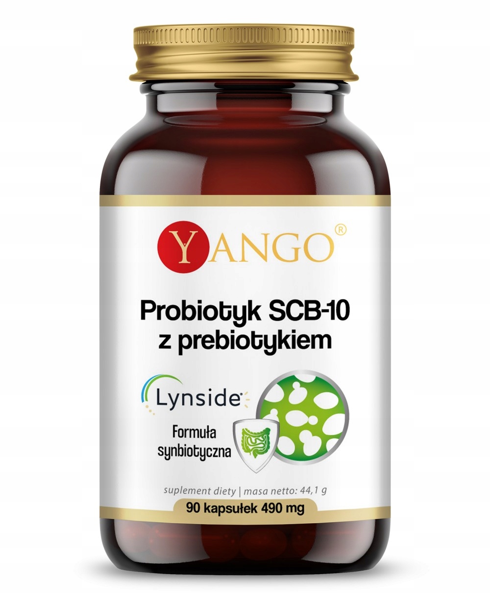 Probiotyk SCB-10 z prebiotykiem 90 kapsułek YANGO 16747760487 - Allegro.pl