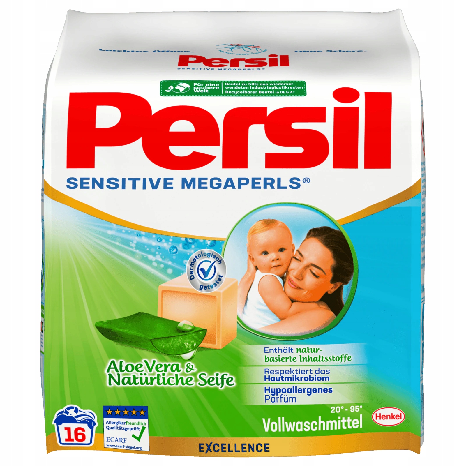 Persil SENSITIVE MAGAPERLS Aloe Vera z DE 13558201617 - Allegro.pl