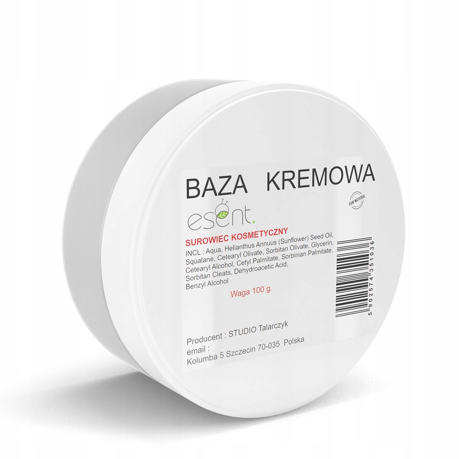 Krem wielozadaniowy do twarzy Esent Baza kremowa dzień i noc 100 ml ...