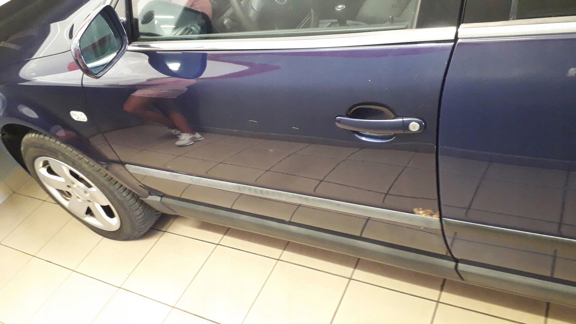 DRZWI LEWE PRZÓD VW PASSAT B5 LIFT KOLOR LB5N za 75.00PLN z udorpie ...