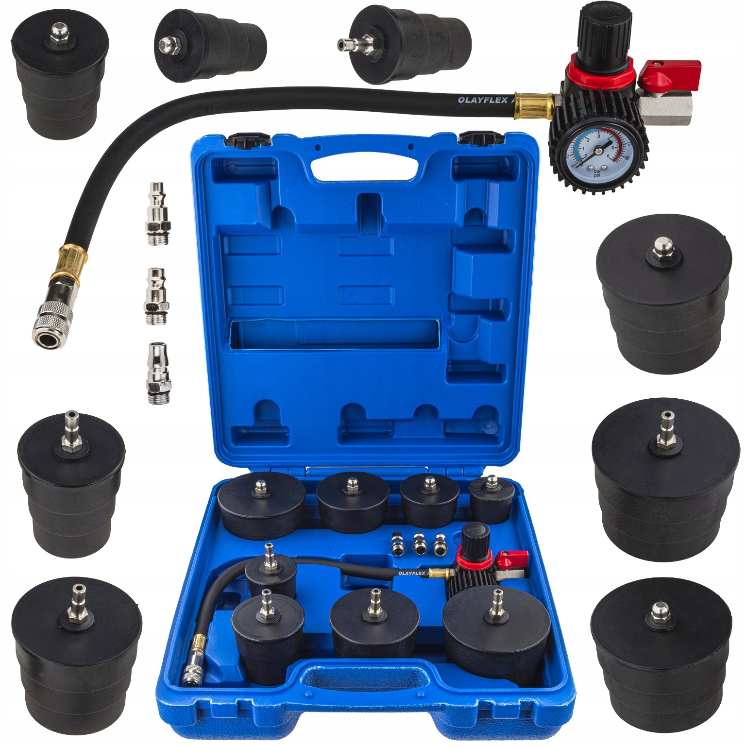 ZESTAW SPRAWDZANIA SZCZELNOŚCI UKŁADU TURBO DOLOTOWEGO TURBOSPRĘŻARKI ...