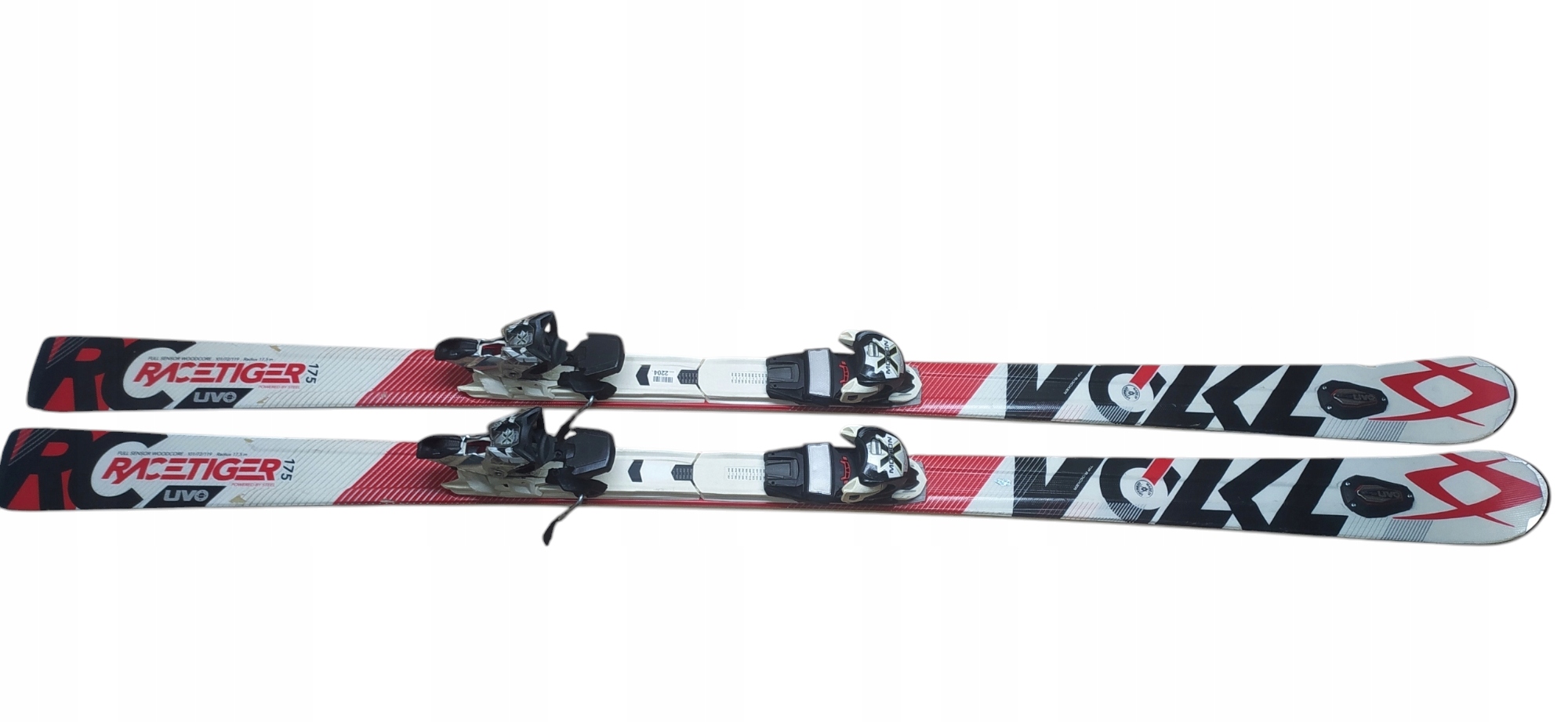 Narty VOLKL RACETIGER RC 175 cm +Marker motion 12 - Narty VOLKL ...