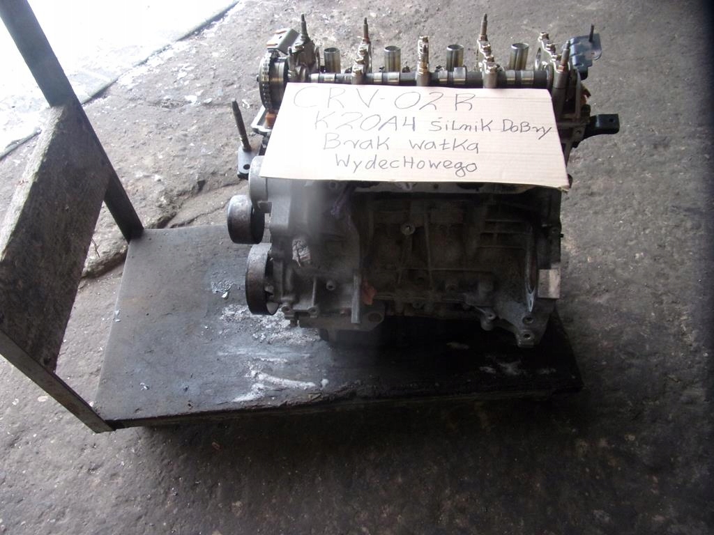 HONDA CRV II K20A4 SILNIK MOTOR za 2500.00PLN z Michałowice - Allegro ...