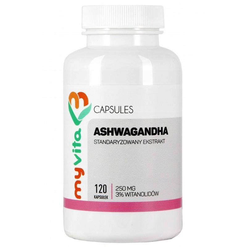 MyVita Ashwagandha 250 mg 120 kapsúl. - Allegro