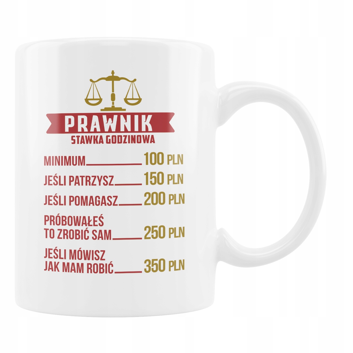 Kubek Śmieszny Prezent Prawnik Stawka Prawnika - porównaj ceny - Allegro.pl Kubek Śmieszny Prezent Prawnik Stawka Prawnika - porównaj ceny - Allegro.pl
