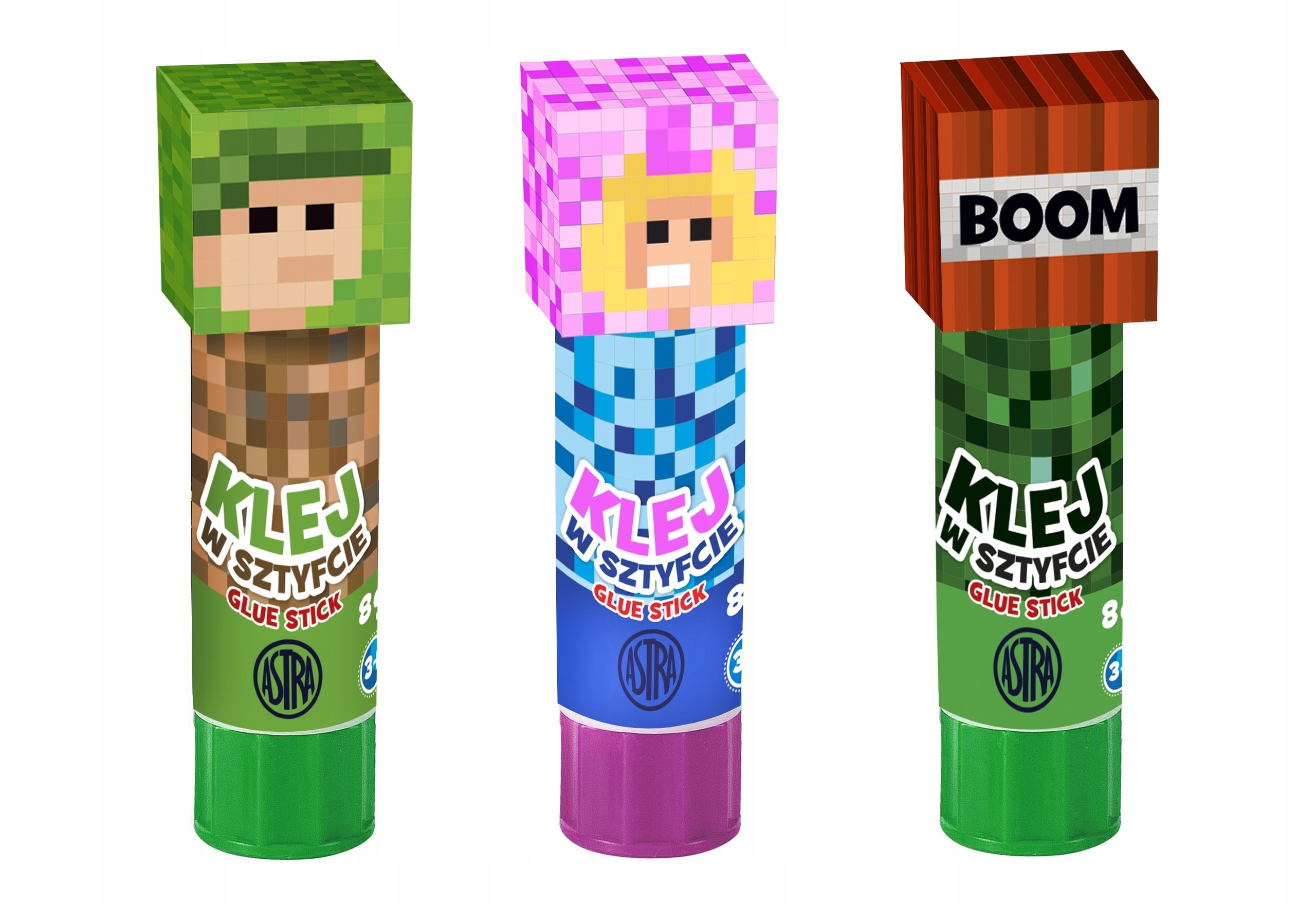 Klej Minecraft - Niska cena na Allegro