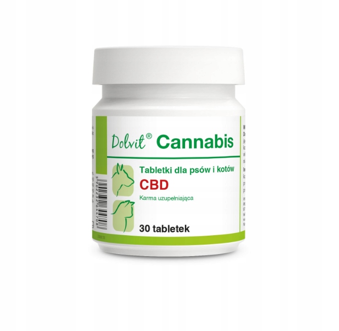 DOLFOS DOLVIT CANNABIS 30 tab. (5902232644708) • Cena, Opinie • Preparaty 9543040884 • Allegro
