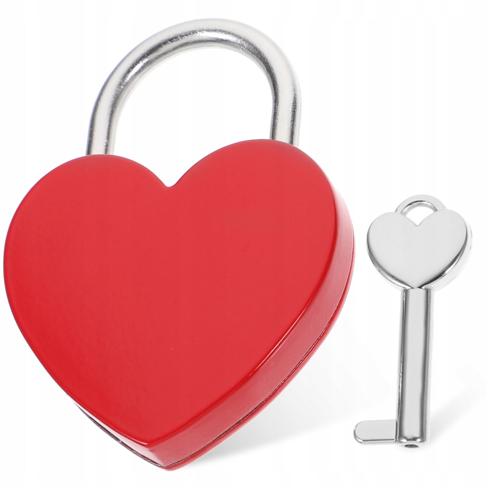Heart Lock Locket Key Małe zamki do bagażu • Cena, Opinie - Allegro