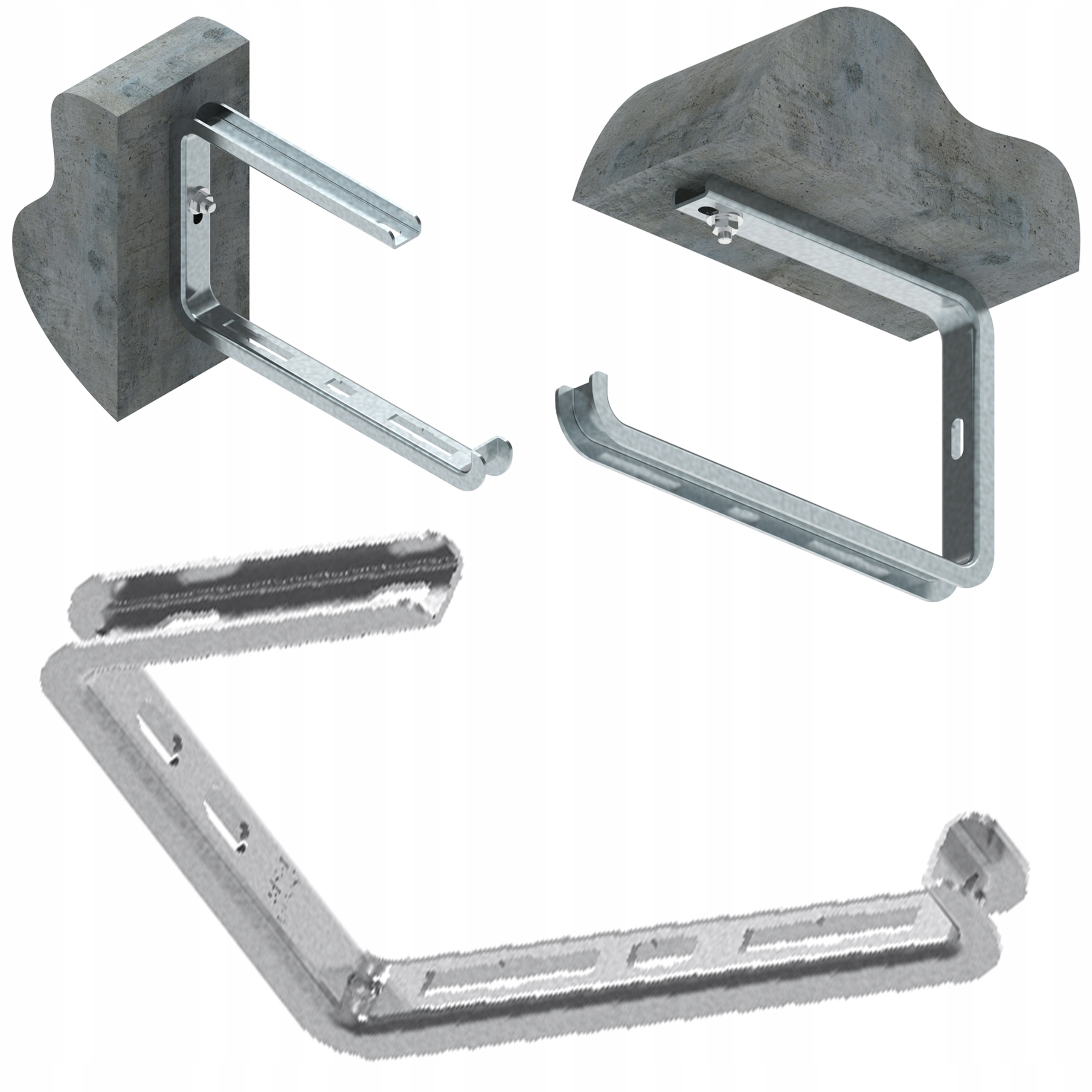 Wspornik ścienno-sufitowy korytka podwieszane WSS200 220mm 720220 BAKS (5900993092271) • Cena ...