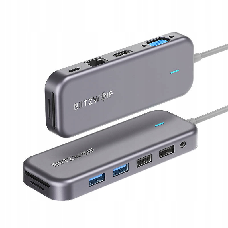 Blitzwolf Hub Adapter 11w1 w Huby USB i rozdzielacze - Komputery - Allegro.pl
