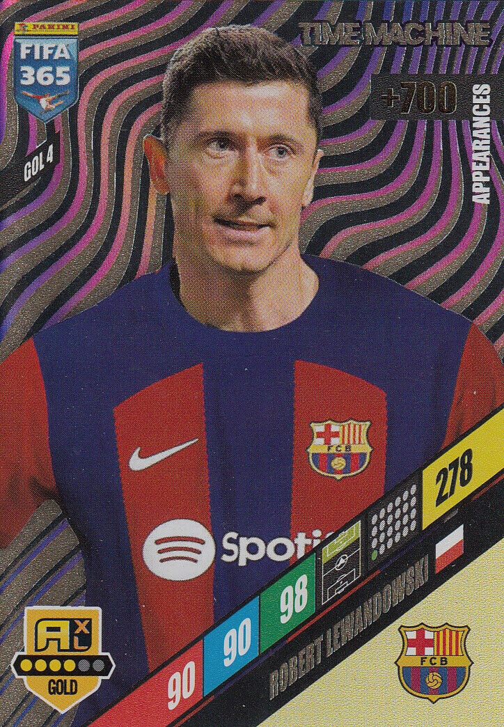 Fifa 365 2024 Time Machine Robert Lewandowski GOL 4 - 14501204430 - Allegro