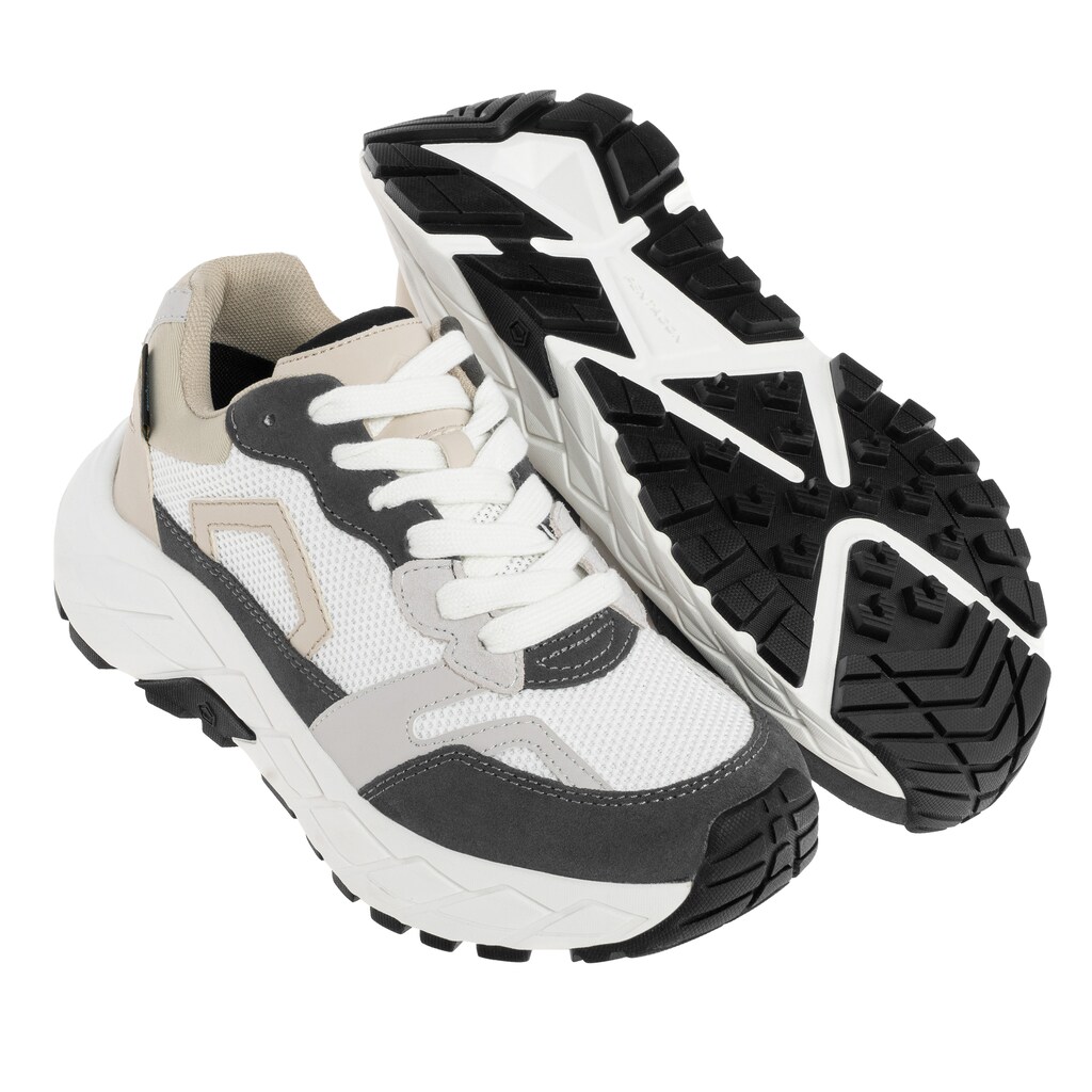 Semišové kožené sportovní boty Pentagon Python - bílá 40 za 2167.00CZK ...