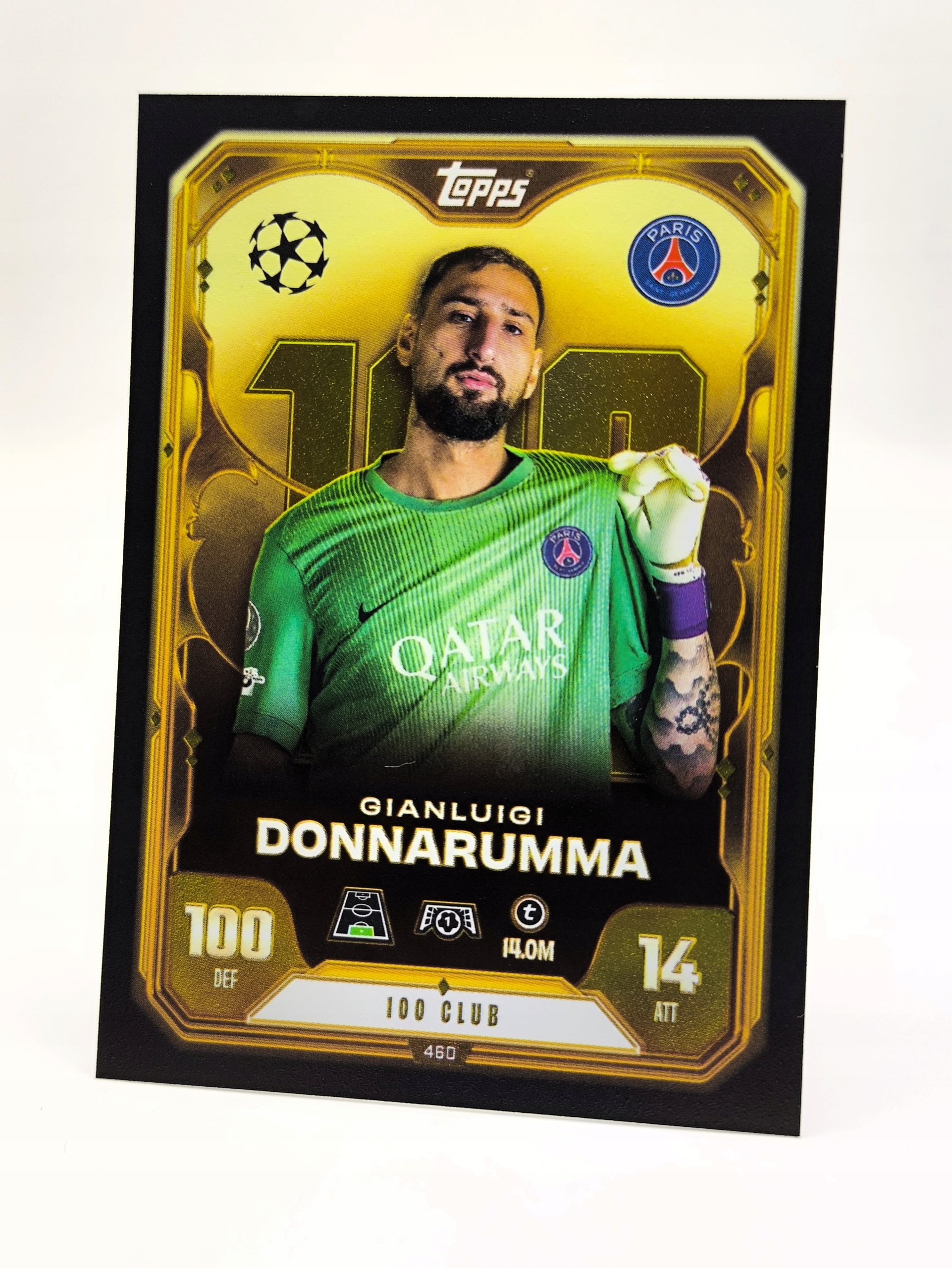 TOPPS MATCH ATTAX 2025/26 2026 100 CLUB 460 GIANLUIGI DONNARUMMA PSG - 17970725565 - Allegro
