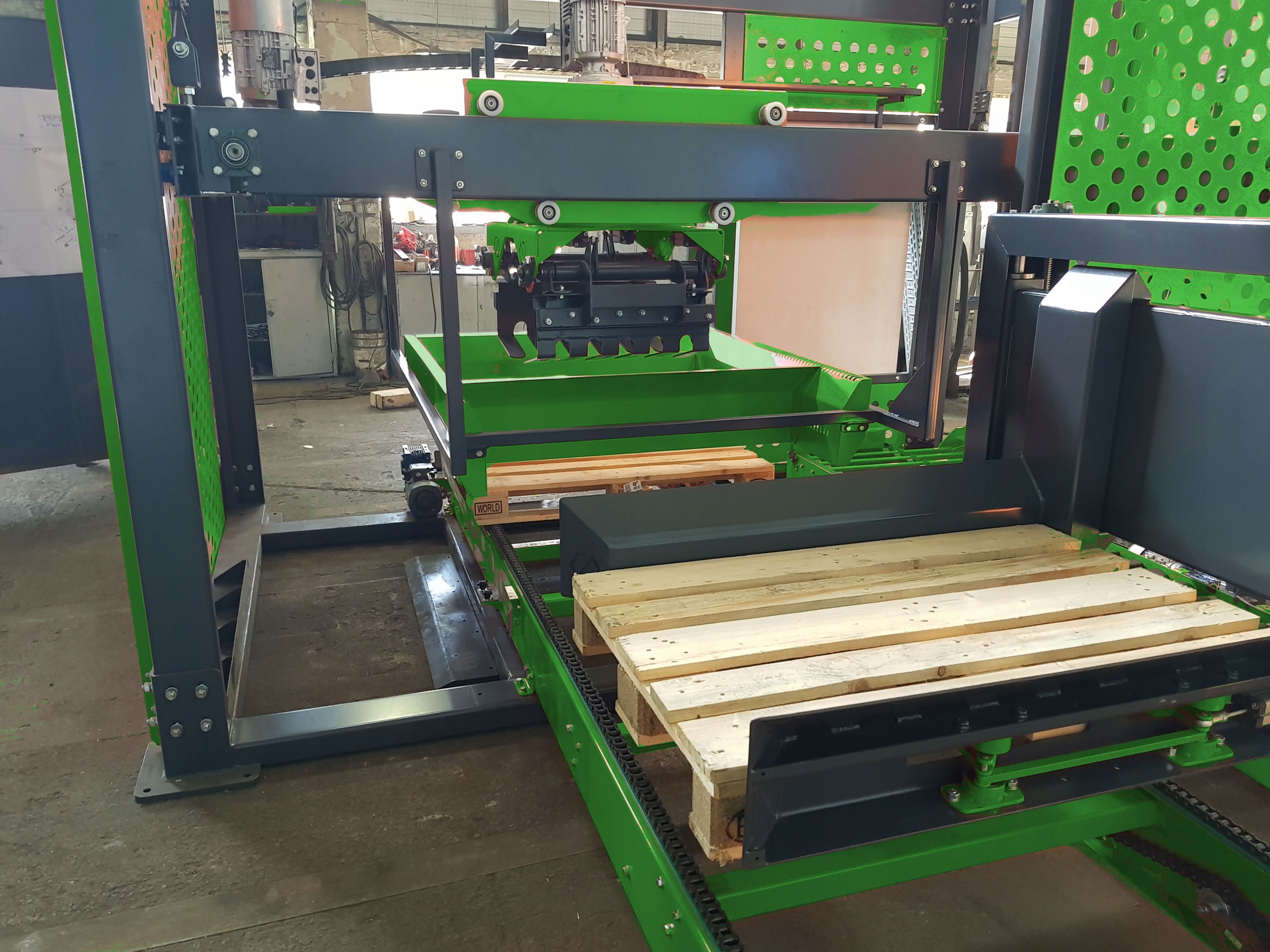 Automatyczny podajnik palet (Podajnik palet) • Cena, Opinie • Pozostałe ...