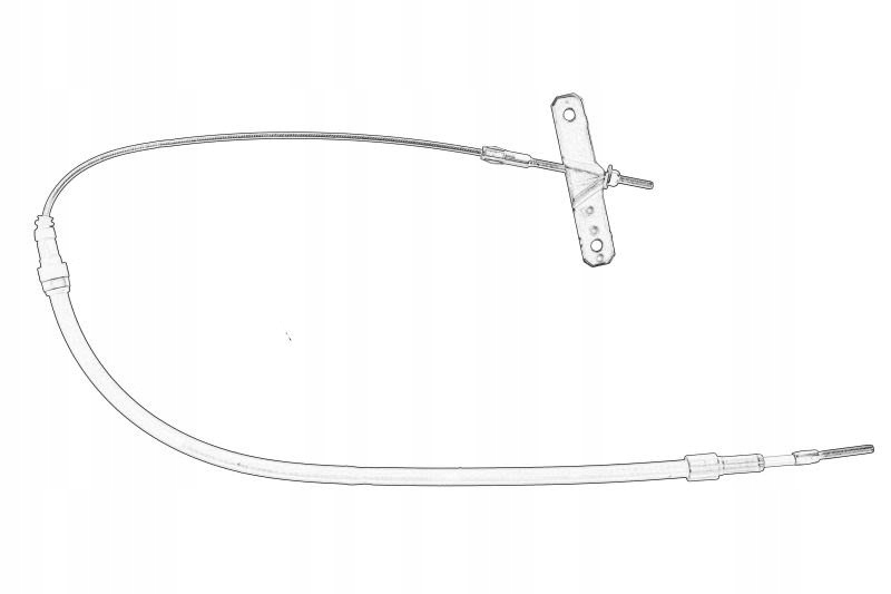7L1711476A LINKA HAMULCA RĘCZNEGO CENTRALNA VW T6 • Cena, Opinie - Allegro
