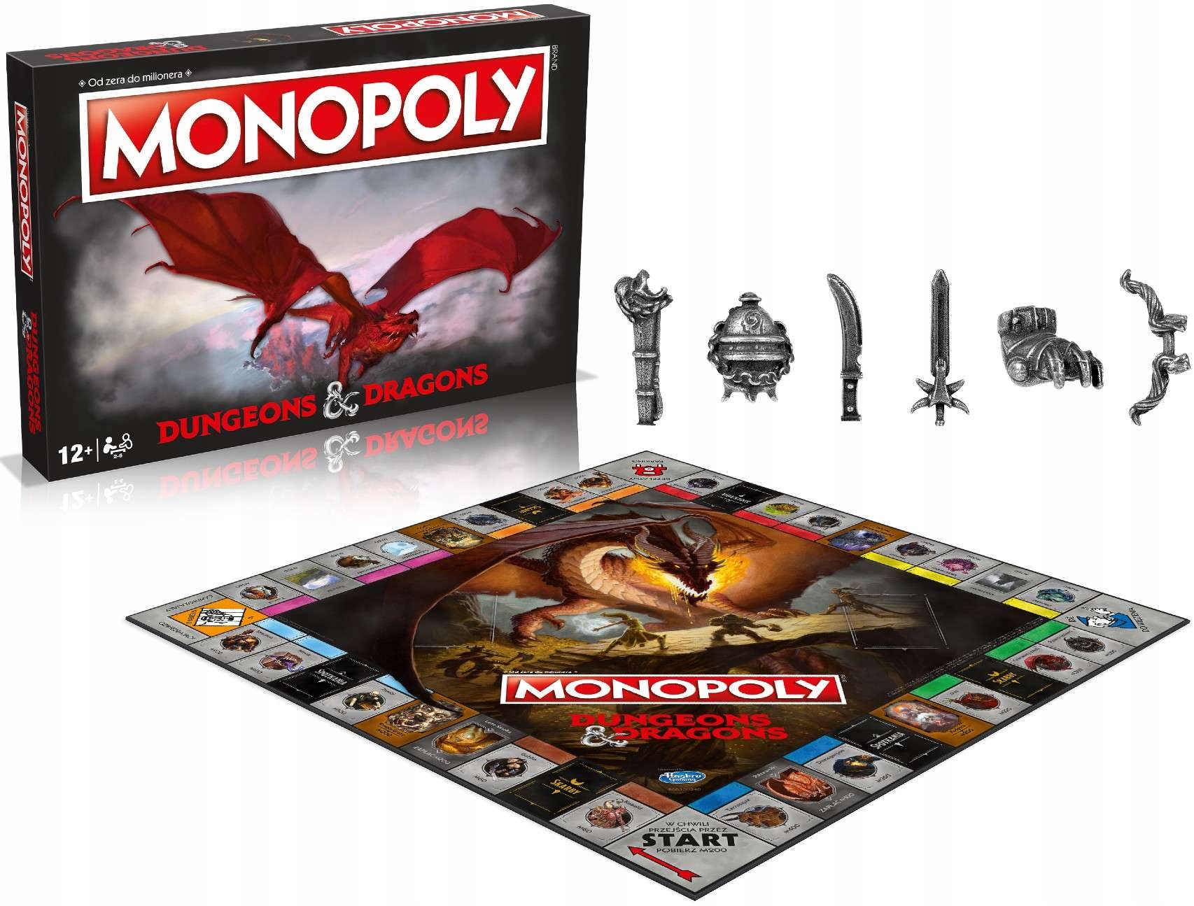 MONOPOLY DUNGEONS AND DRAGONS DnD EDYCJA DLA FANÓW - Stan: nowy 159,90 ...