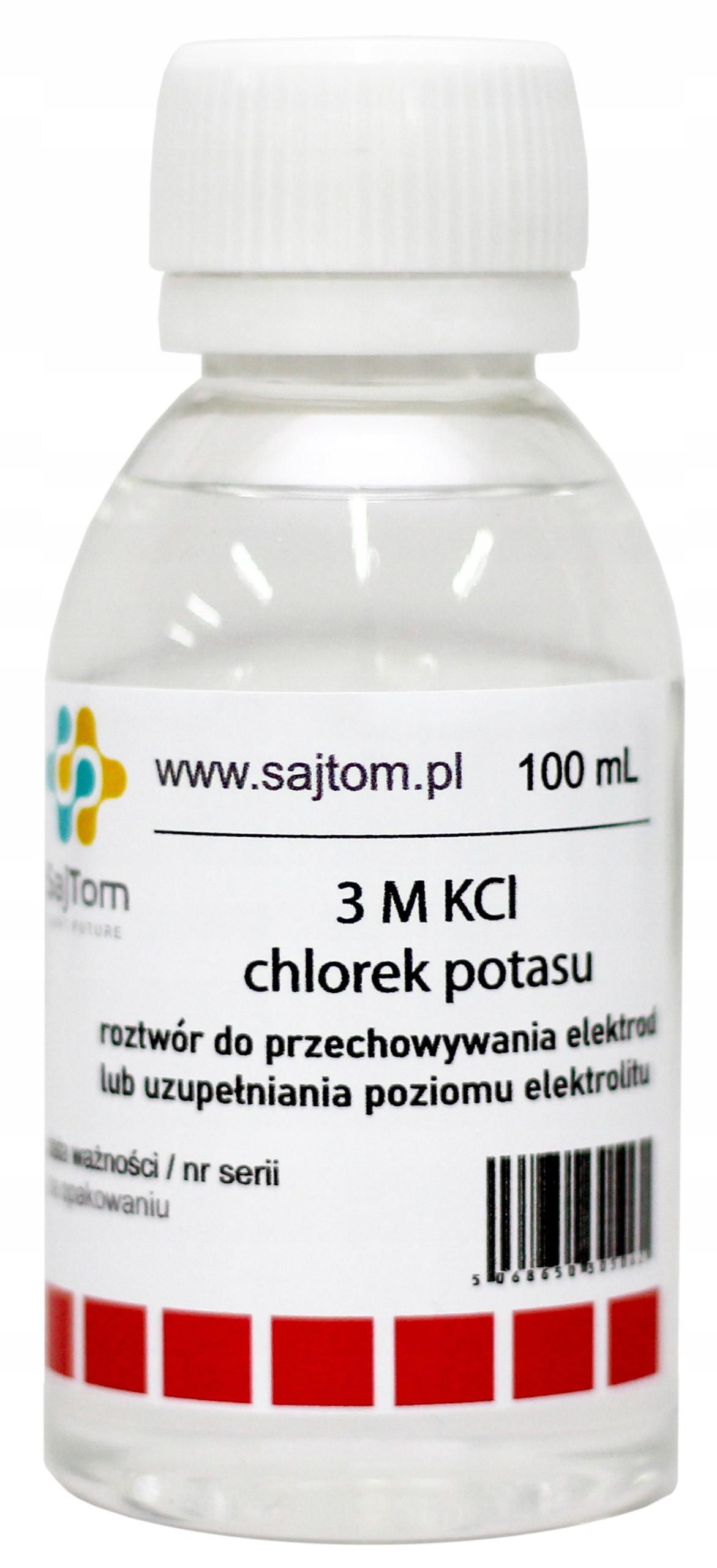 Odczynnik chemiczny chlorek potasu roztwór 3M 100 ml (5907344250083 ...