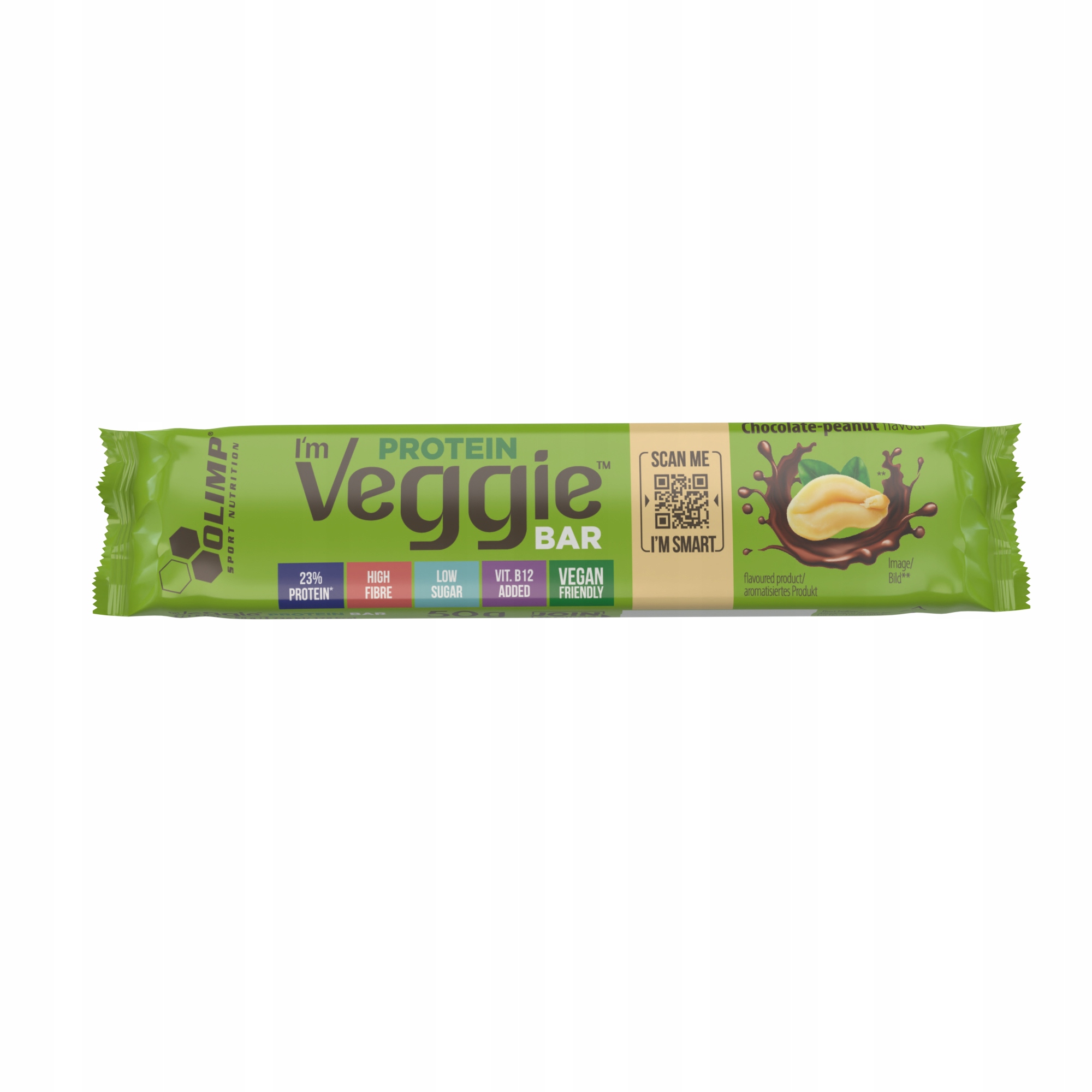 BATON IM VEGGIE PROTEIN 50G (5901330093524) • Cena, Opinie • Fit ...