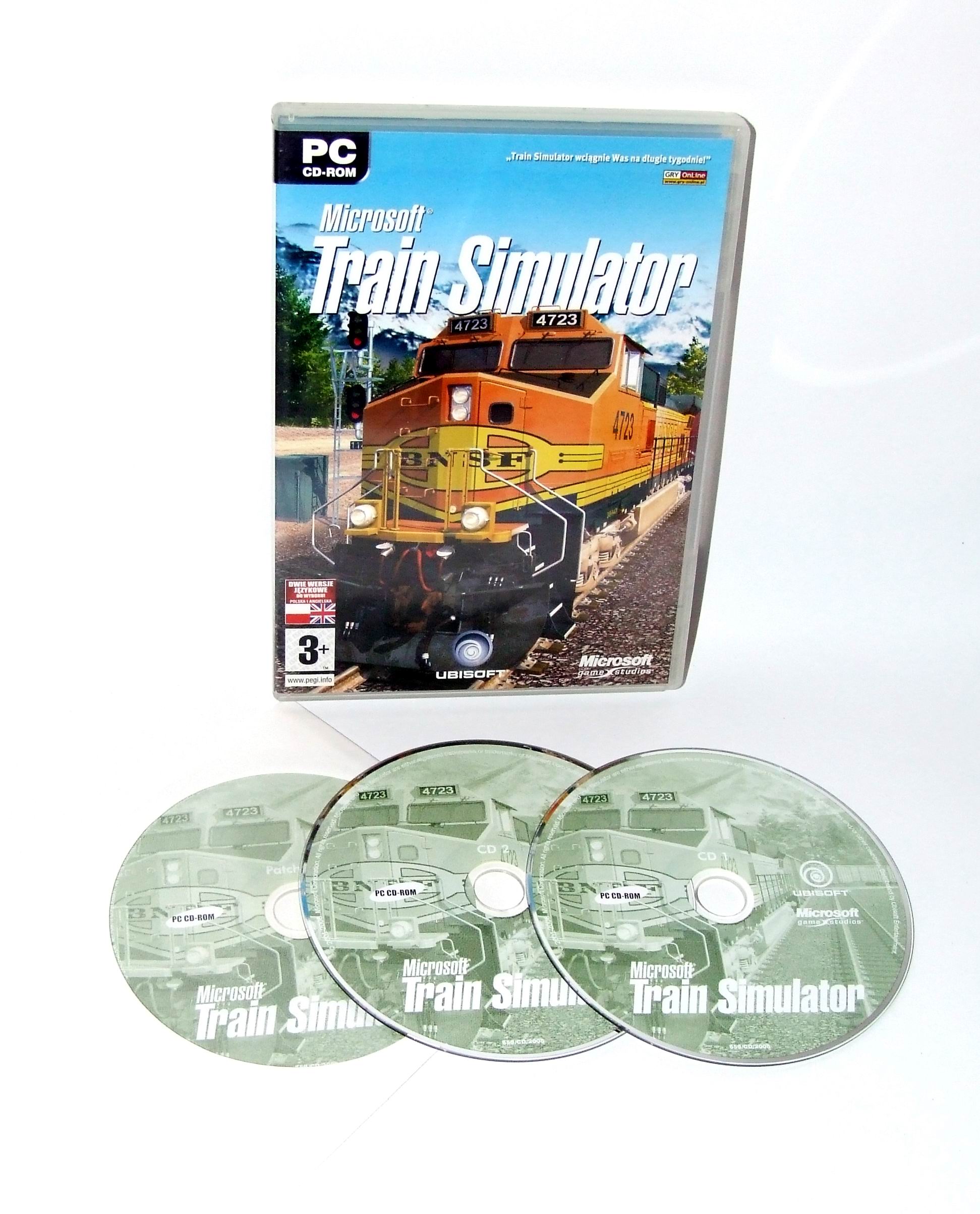 Microsoft TRAIN SIMULATOR [PL] - Stan: Używany 75.00PLN - Sklepy ...
